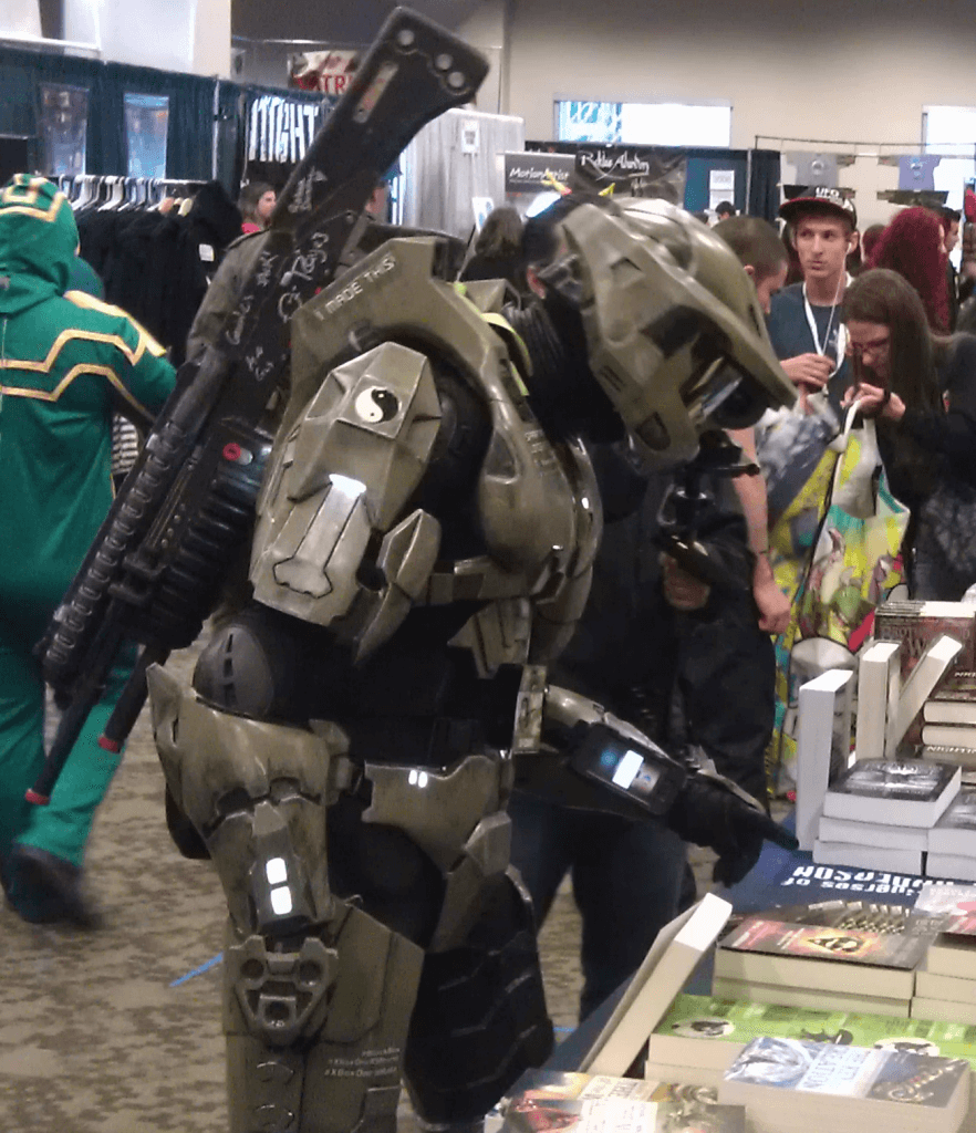 Halo at Comicon • Frank Morin