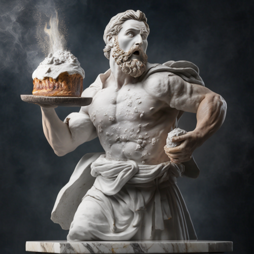 Concept Art - God Kek - cakes • Frank Morin